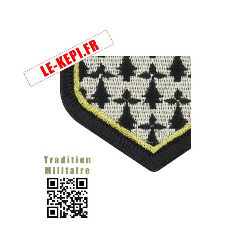 BRETAGNE écusson Gendarmerie Haute Visibilité brodé | Lekepi.fr